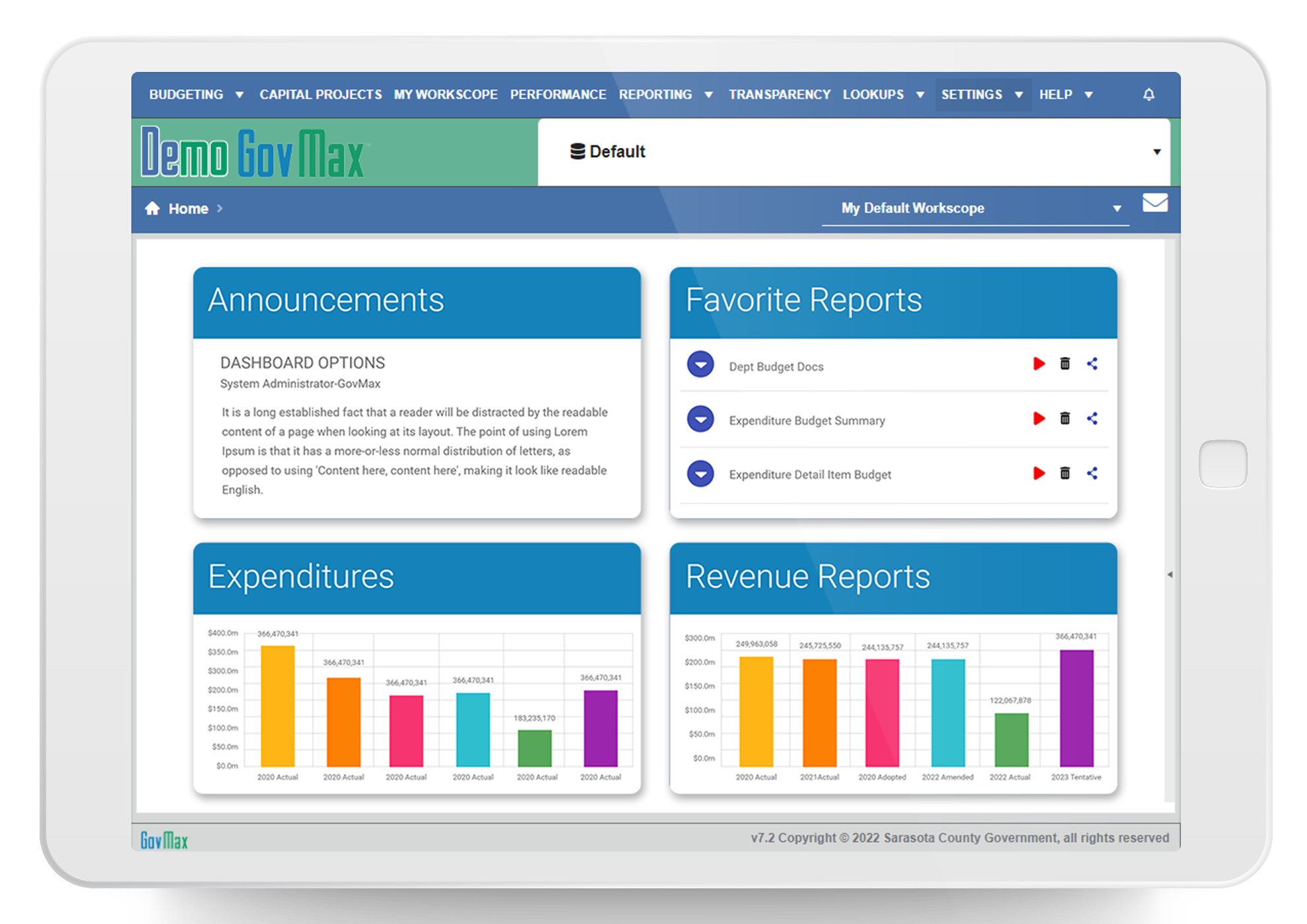 GovMax Budgeting Software is Built By Government, For Government